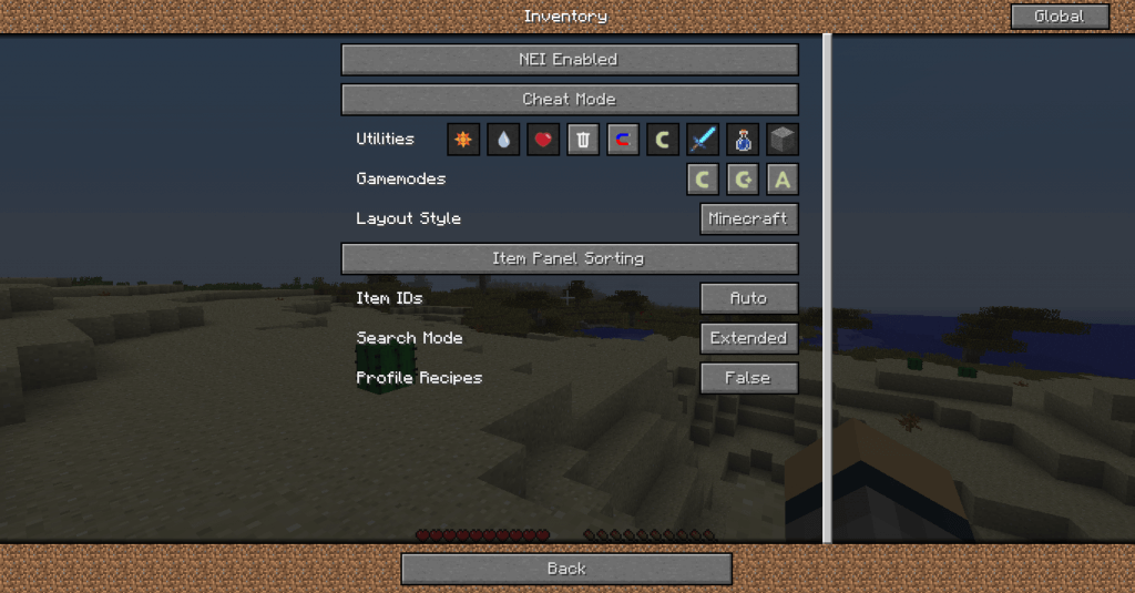 Not Enough Items (NEI) - Mod Minecraft 1.16, 1.15.2, 1.15, 1.14, 1.12.2