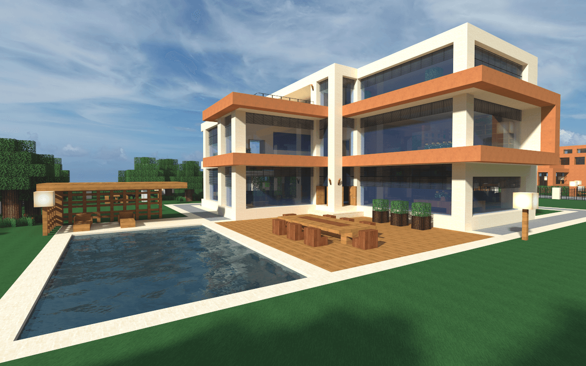 Photo De Maison Minecraft Moderne | Ventana Blog